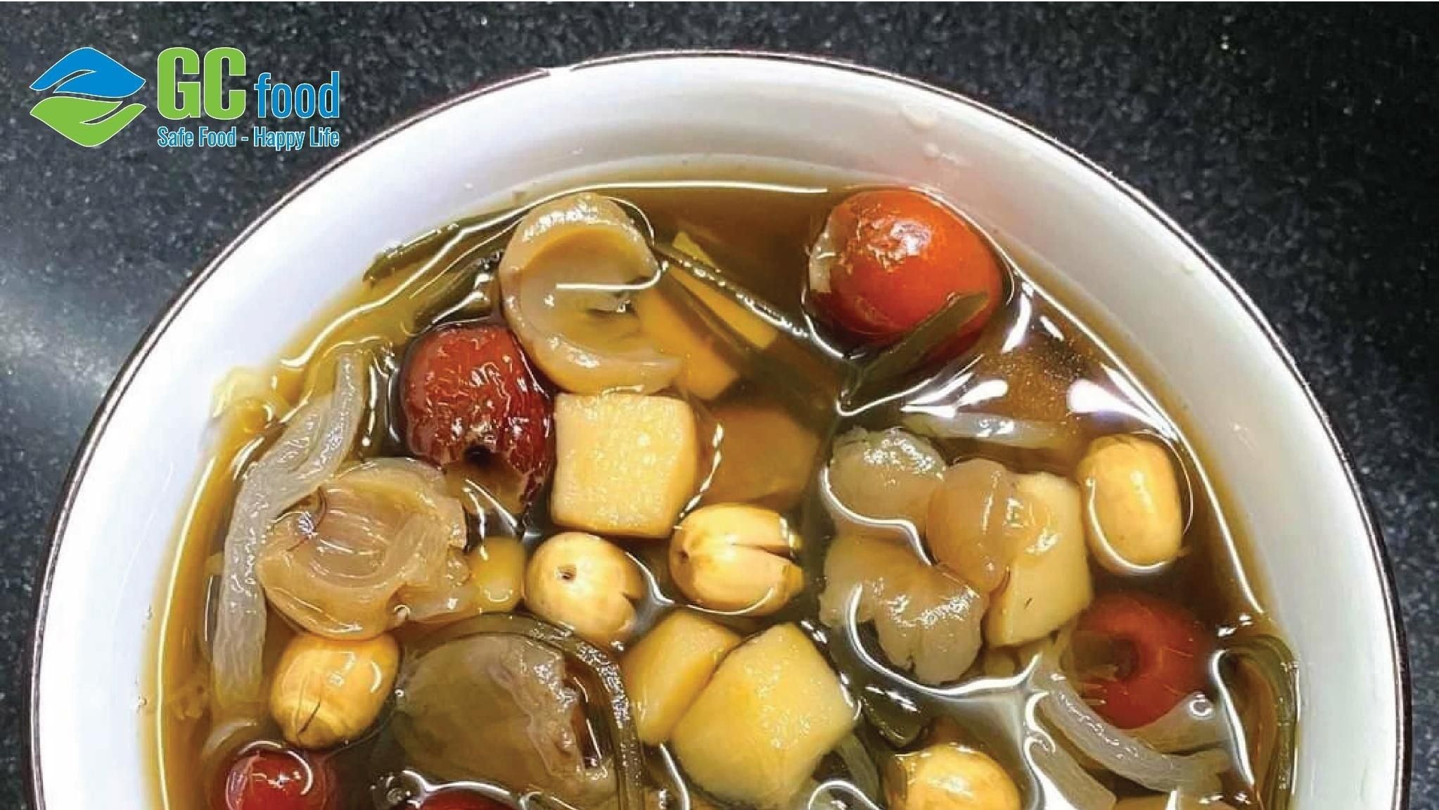 A simple way to cook Ching Bo Leung with coconut jelly - GC Food