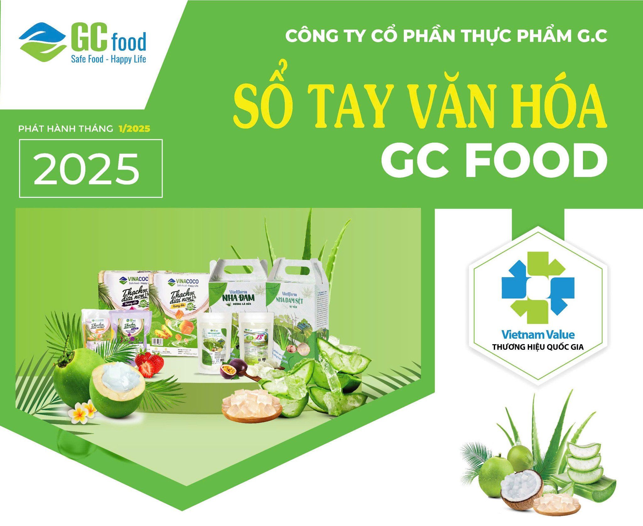 SỔ TAY VĂN HÓA ONLINE GC FOOD THÁNG 1/2025 - GC Food